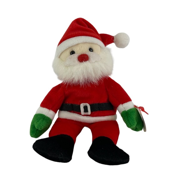 Ty | Toys | Ty Beanie Baby Santa Plush Stuffed Animal Red White 9 998 ...